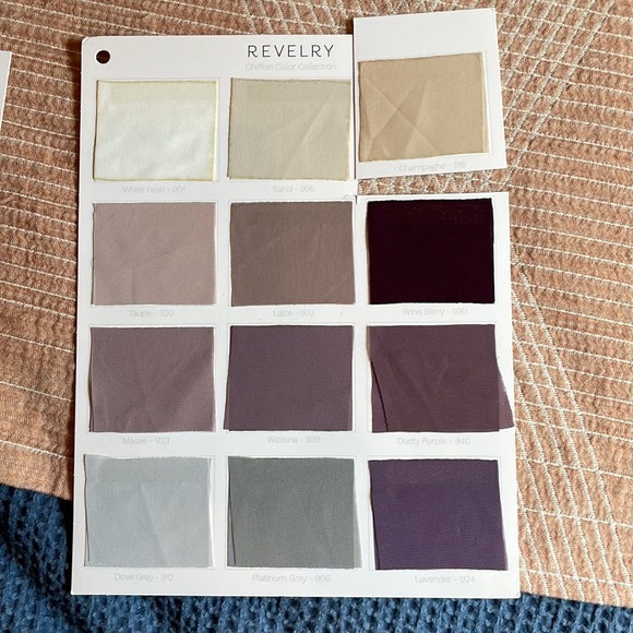 Revelry | Other | Revelry Swatches | Poshmark